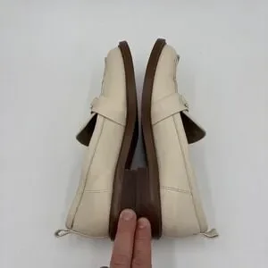 Sam Edelman | Shoes | Sam Edelman Christy Ivory Leather Gold Logo Horse ...